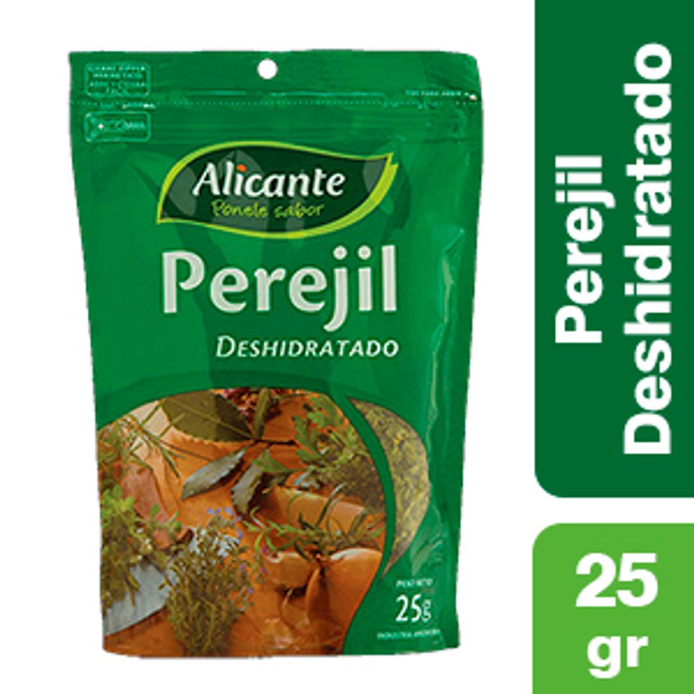 Perejil Alicante Deshidrat. x 25 Gr - alberdisa