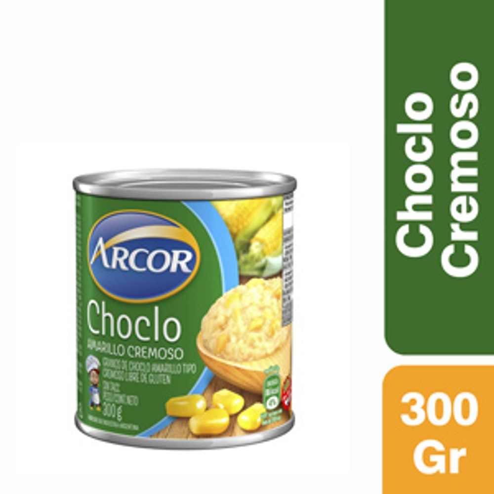 Choclo Arcor Cremoso Amarillo x 300 Gr - alberdisa