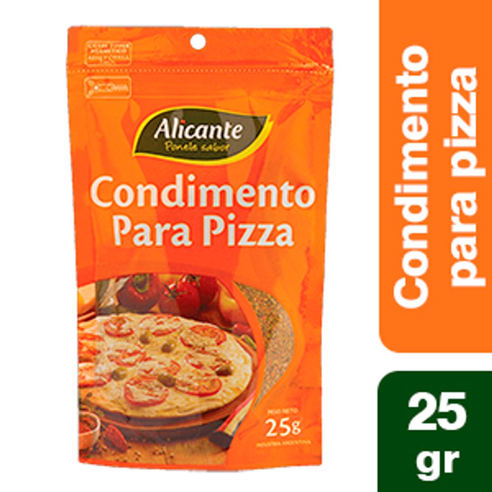 Condimento Alicante para Pizza x 25 Gr - alberdisa