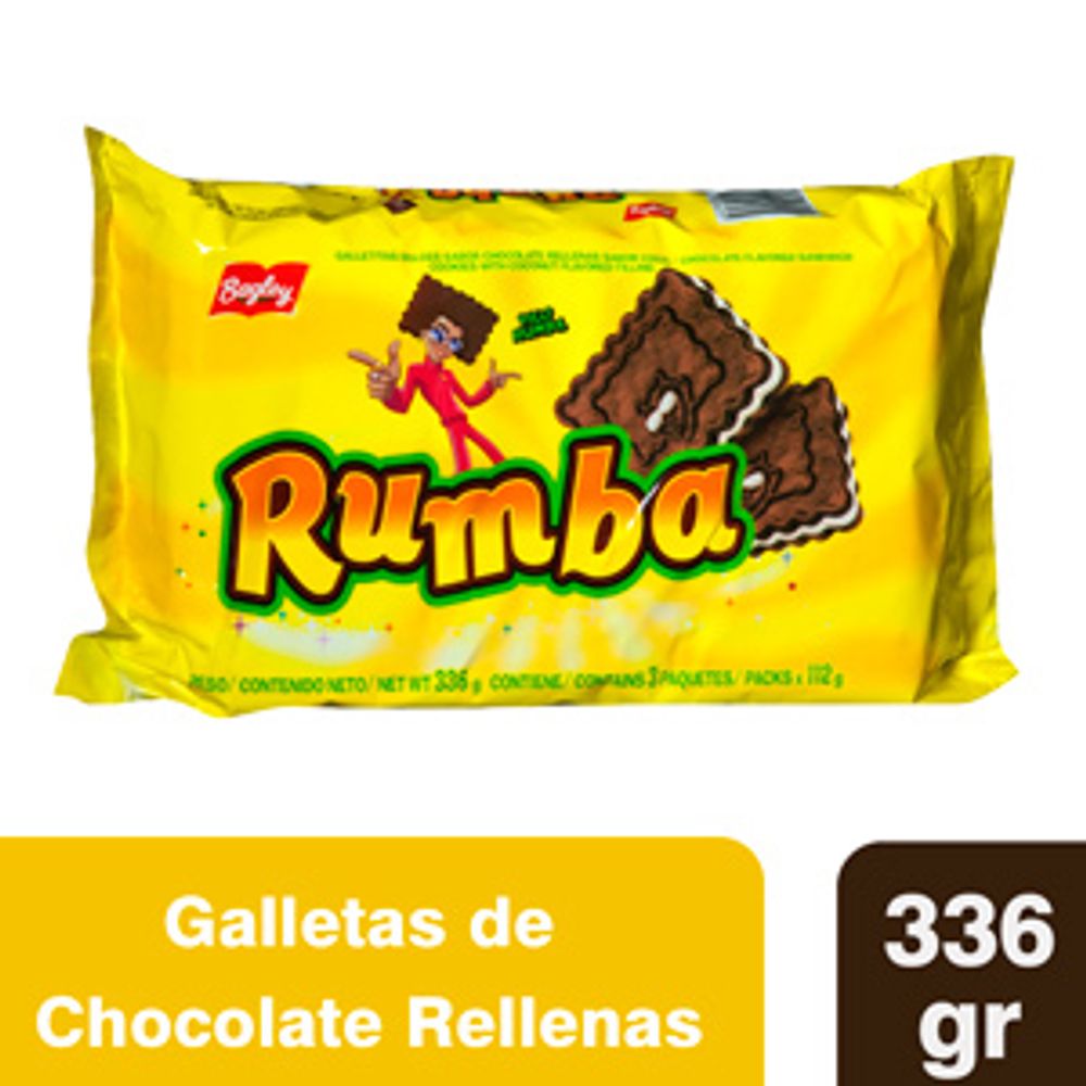 Galleta Rumba Original 324 Gr - alberdisa
