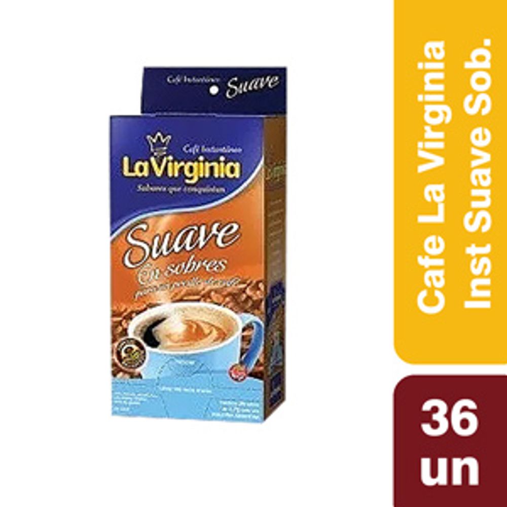 Cafe La Virginia Inst Suave Sob 36 Un - alberdisa