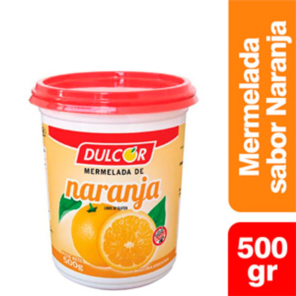 Mermelada Dulcor Naranja x 500 Gr - alberdisa