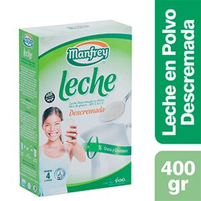 Leche Manfrey Descremada en polvo 400Gr - alberdisa