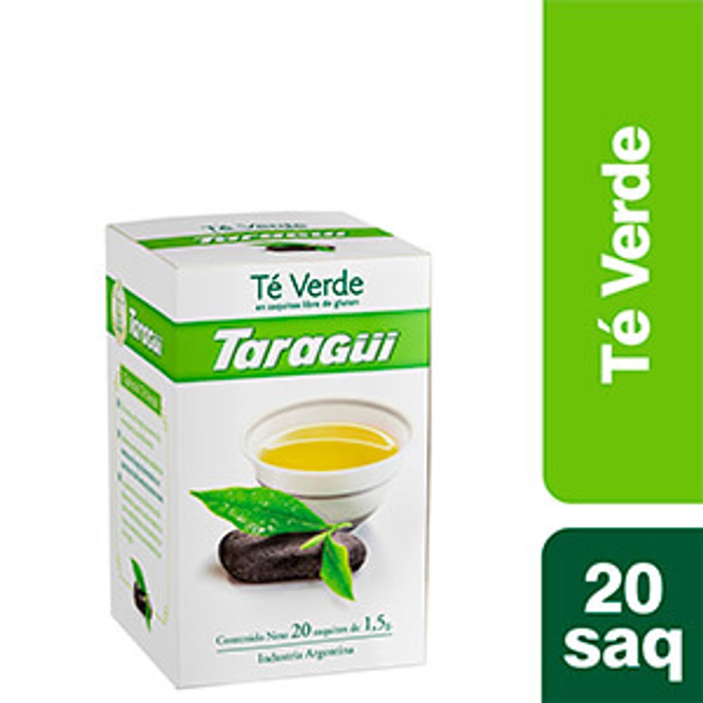 Te Taragui Verde 20 saq - alberdisa