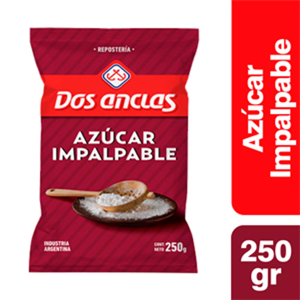 Azucar Impalpable Dos Anclas x 250 Gr - alberdisa