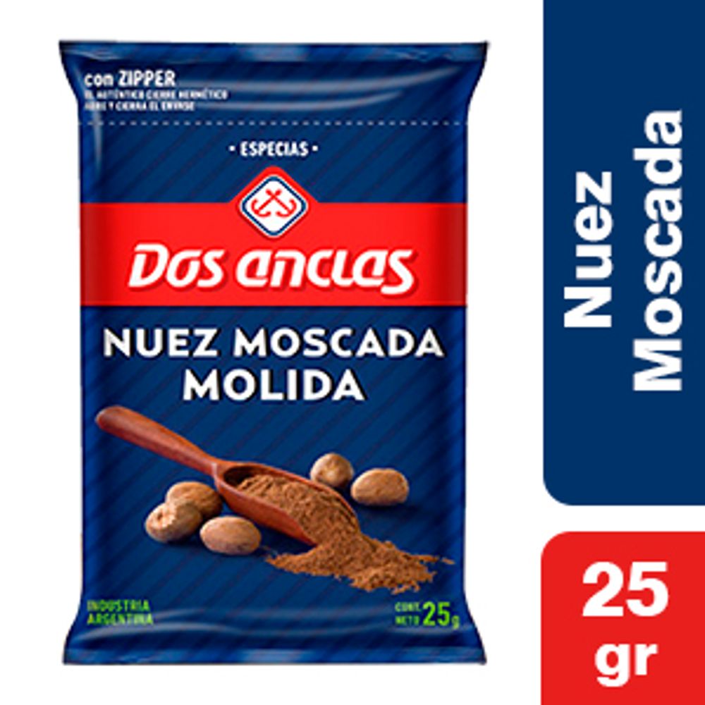Nuez Moscada Dos Anclas x 25 Gr - alberdisa Nuez Moscada Dos Anclas x 25 Gr - alberdisa