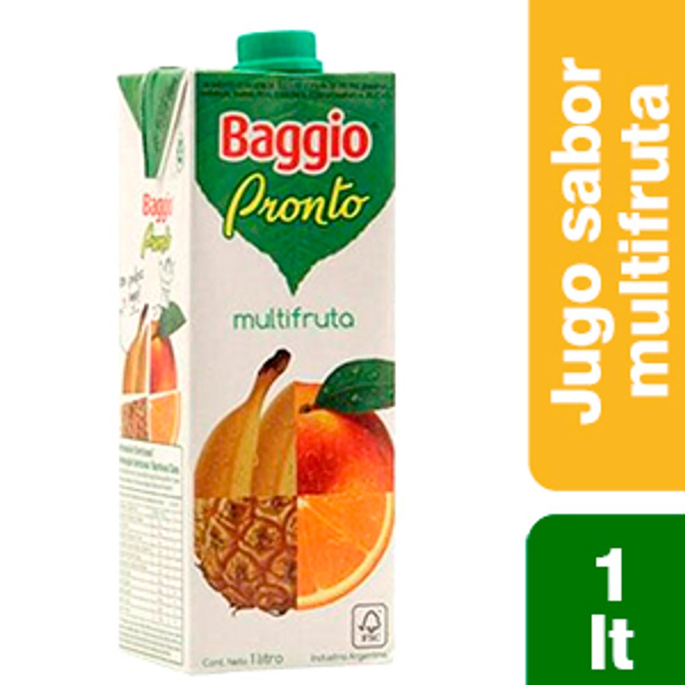 Alimento Baggio Pronto Mix Frutal x 1 L - alberdisa