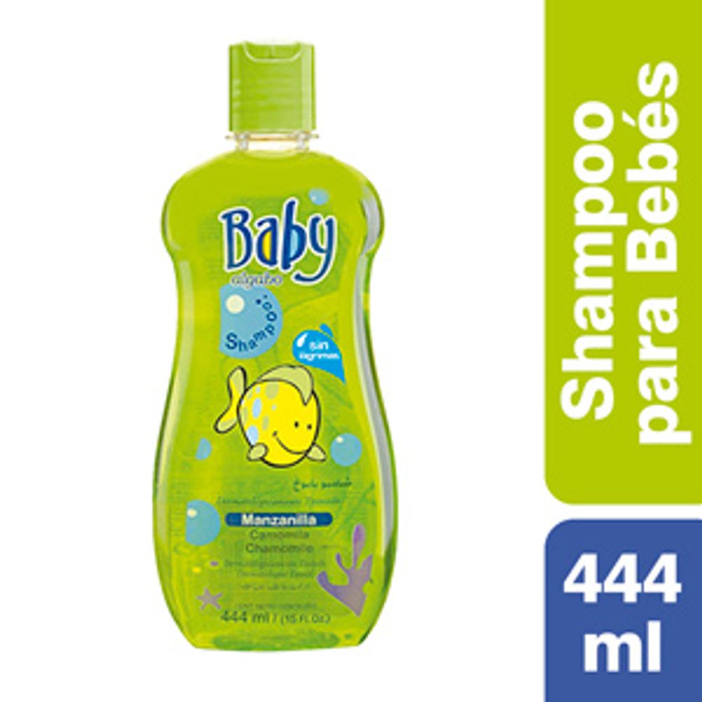Shampoo Algabo Baby Manzanilla 444ml - alberdisa