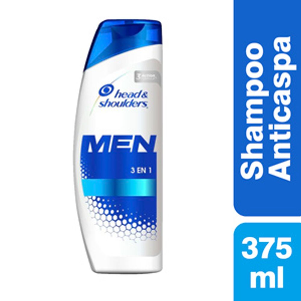 Shampoo H&Shoulders 3en1 375ml - alberdisa