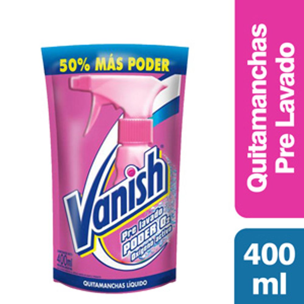 Prelavado Vanish Poder 02 Dp 400ml - alberdisa