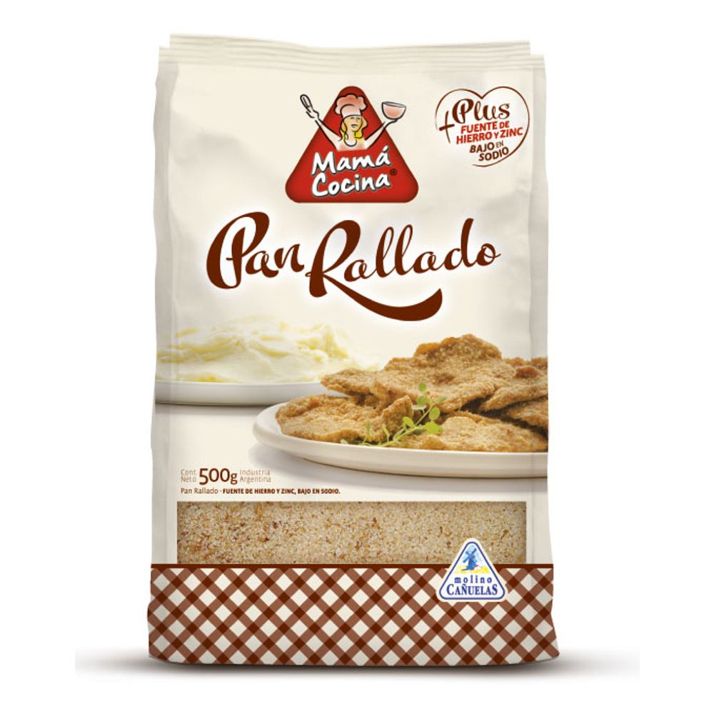 Pan Rallado Mama Cocina Plus 500gr - alberdisa