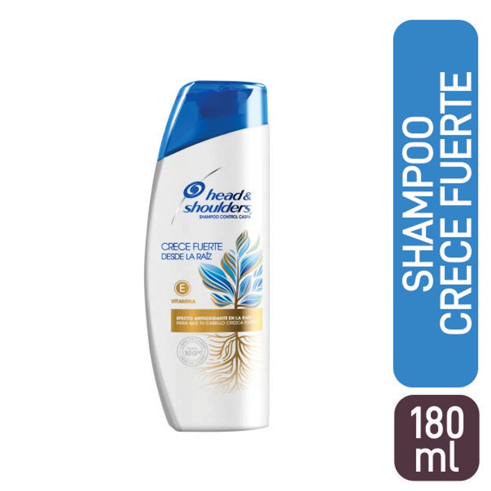 Shampoo Head & Shoulders Crece Fuerte 180ml - alberdisa
