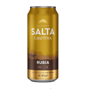 Cerveza Salta Cautiva Rubia 473 Cc - alberdisa