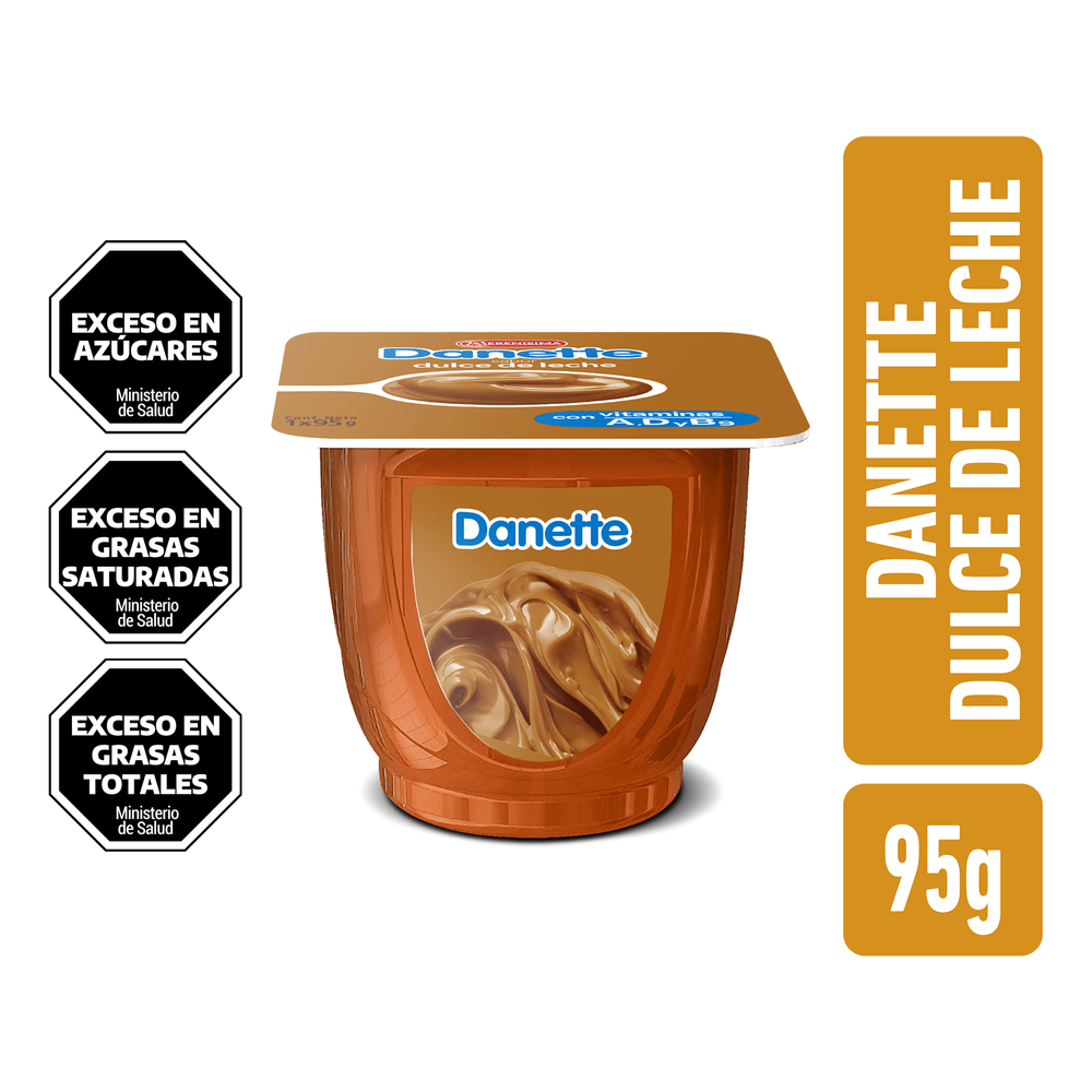 Postre Dulce De Leche Danette 95Gr - alberdisa