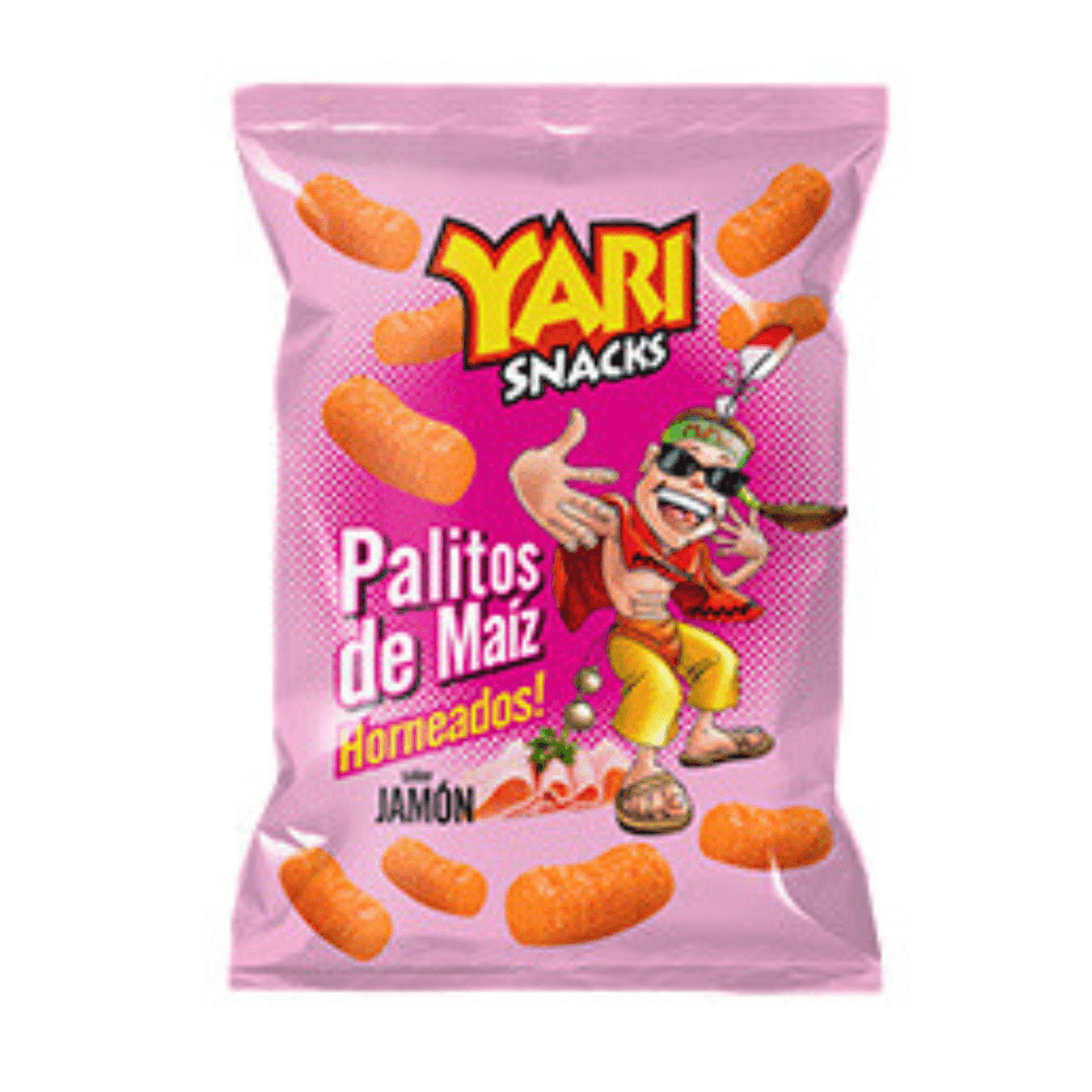 Palitos de Maiz Yari Snacks Jamon x55gr - alberdisa