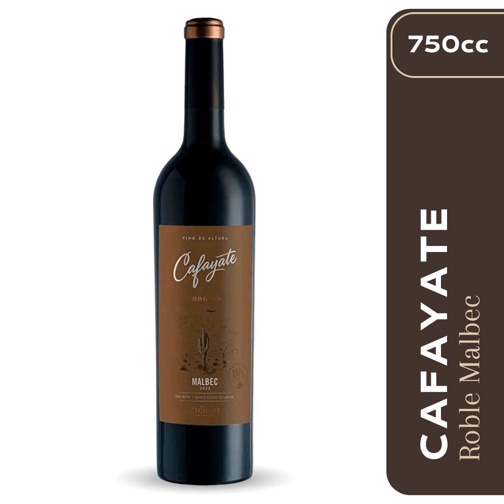Vino Cafayate Roble Malbec 750Cc - alberdisa