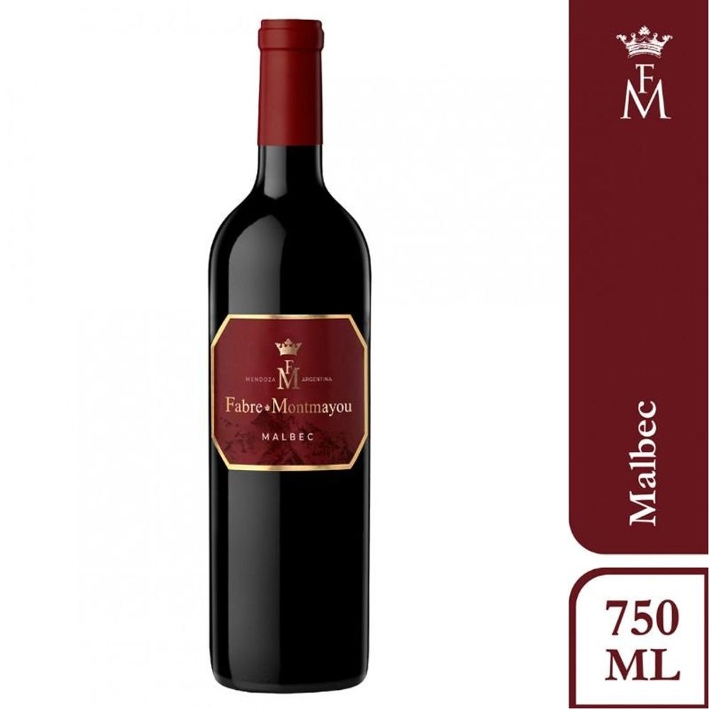 Vino Fabre Montmayou Classic Malbe 750cc - alberdisa